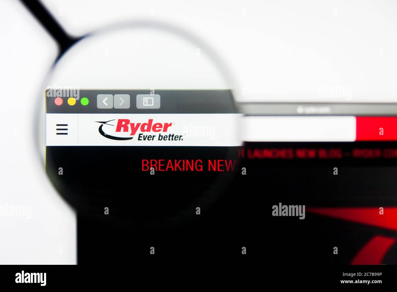 Los Angeles, California, USA - 8 April 2019: Illustrative Editorial of ...