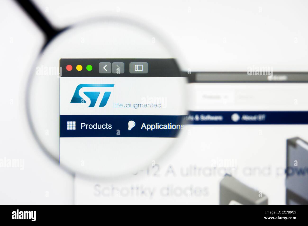 Los Angeles, California, USA - 8 April 2019: Illustrative Editorial of ...