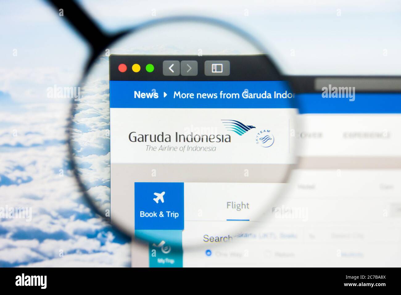 Garuda Indonesia Website