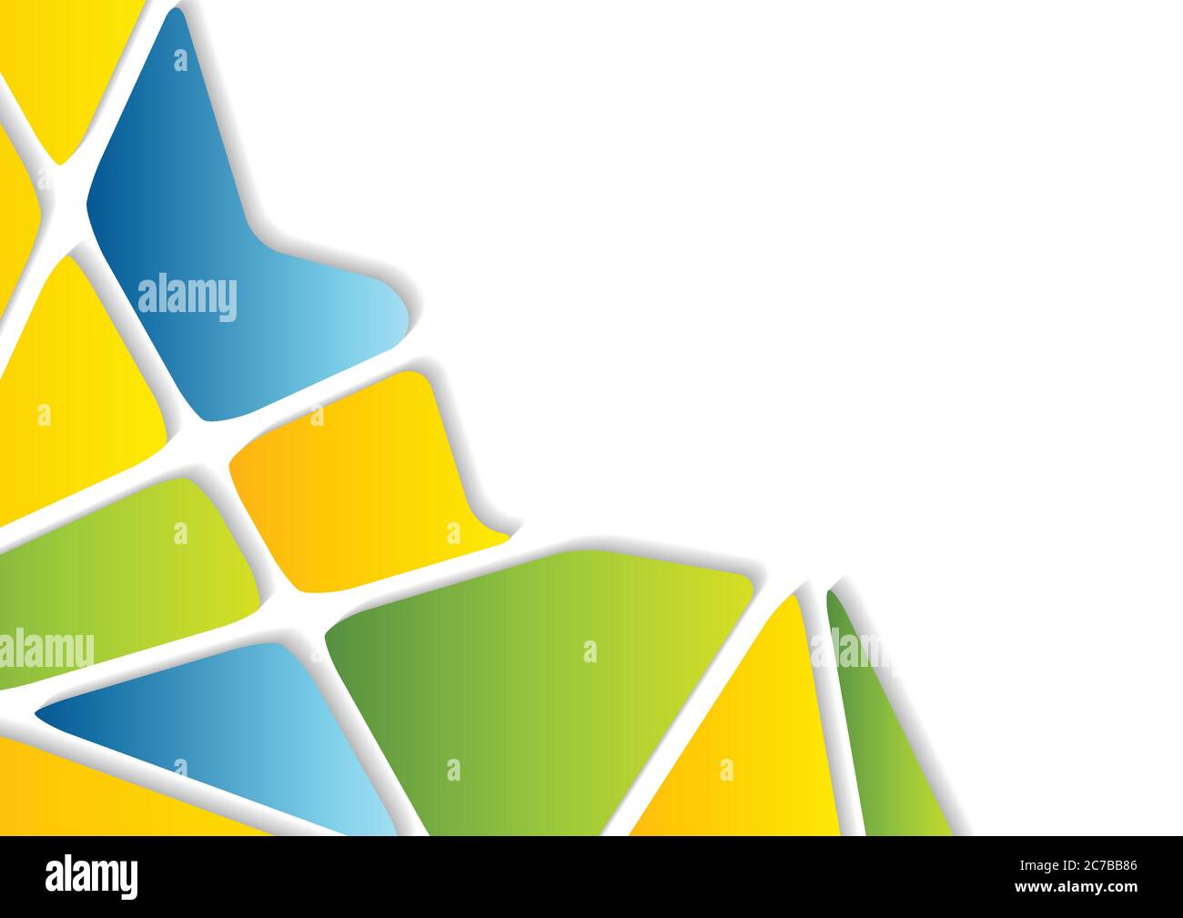 Colorful geometric shapes abstract corporate background. Vector design ...