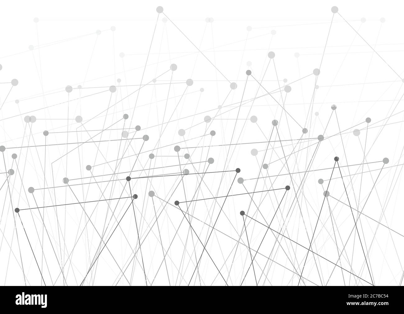Abstract technology connection low poly lines background. Vector design ...