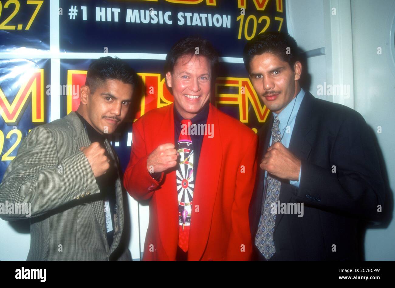 Culver City, California, USA 15th December 1995 (L-R) Fighters/brothers ...