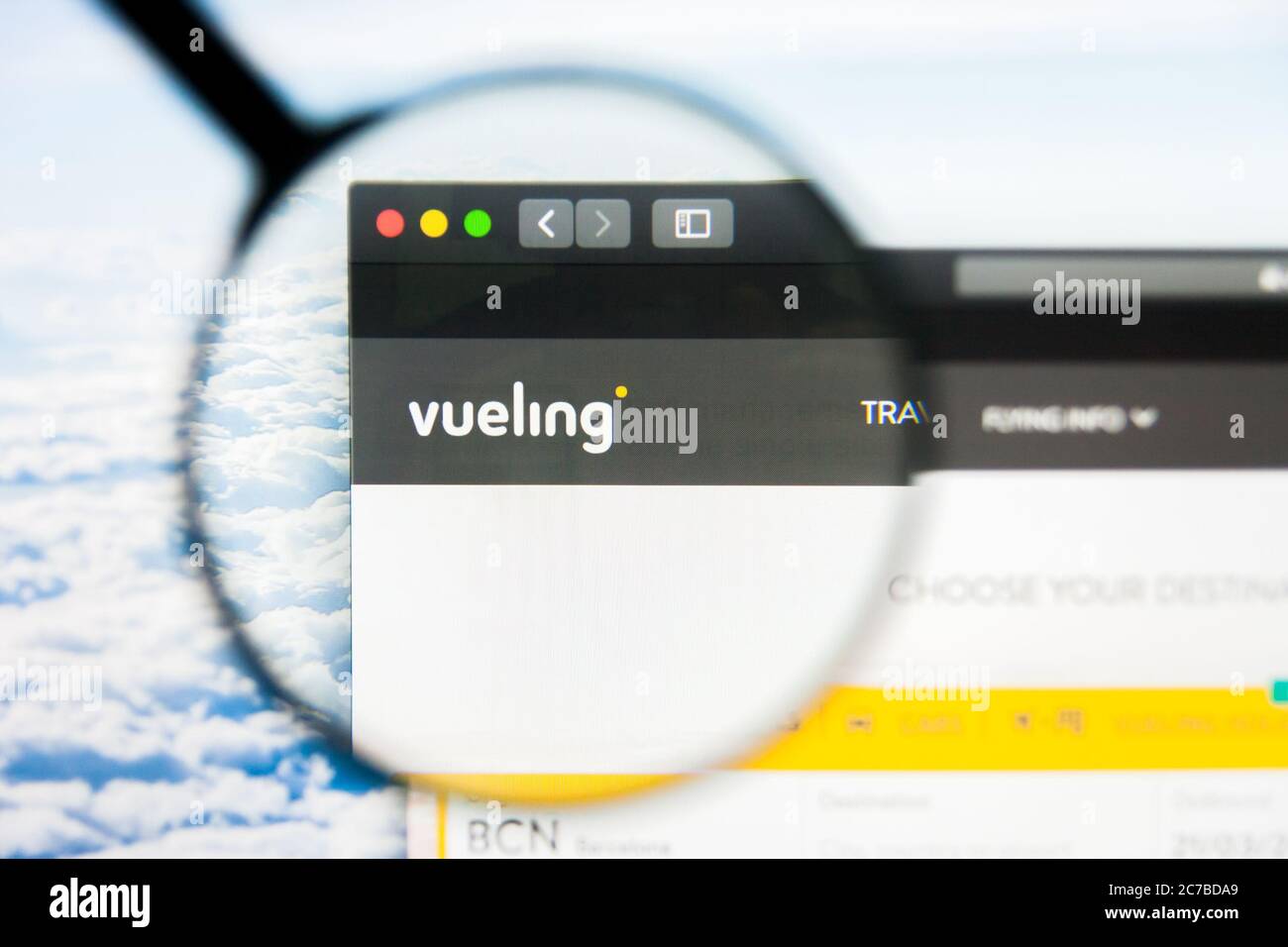 Vueling airlines logo hi-res stock photography and images - Alamy