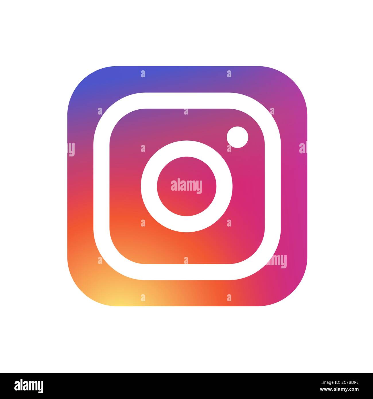 Instagram Logo Cut Out Stock Images Pictures Alamy