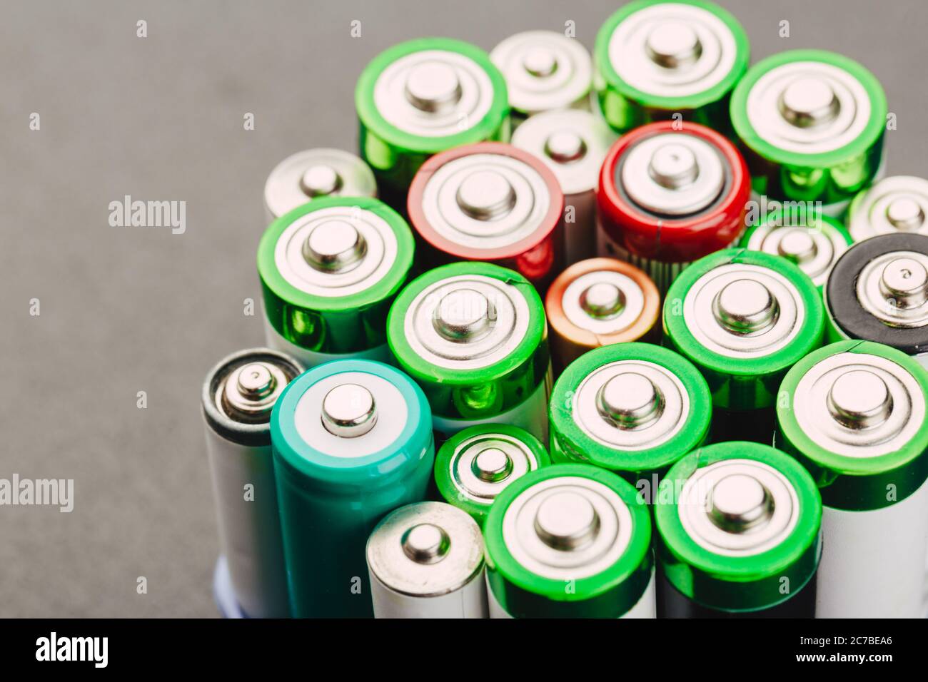 Used disposable batteries recycling hi-res stock photography and images ...
