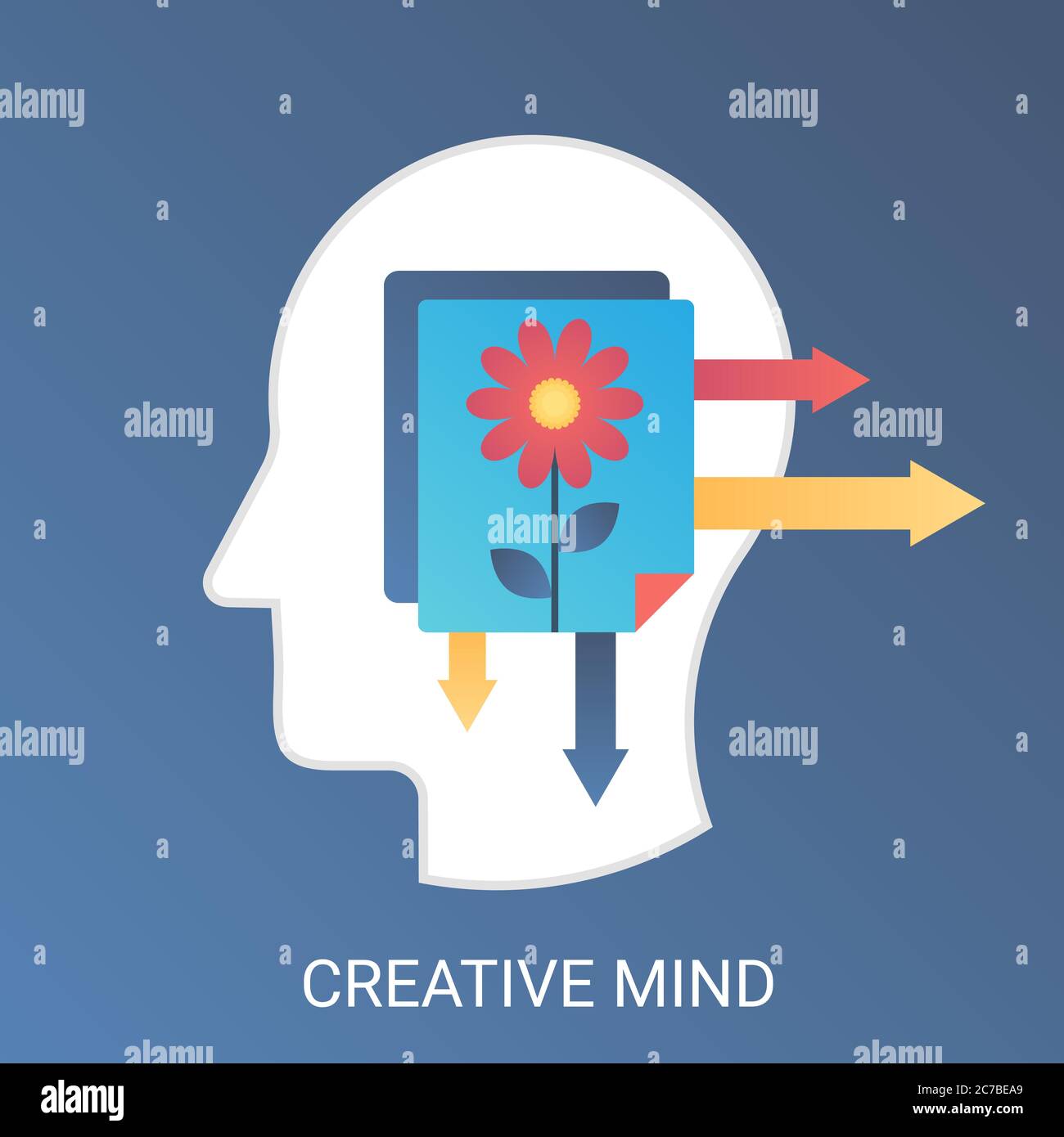 Creative mind Stock Vector Images - Alamy