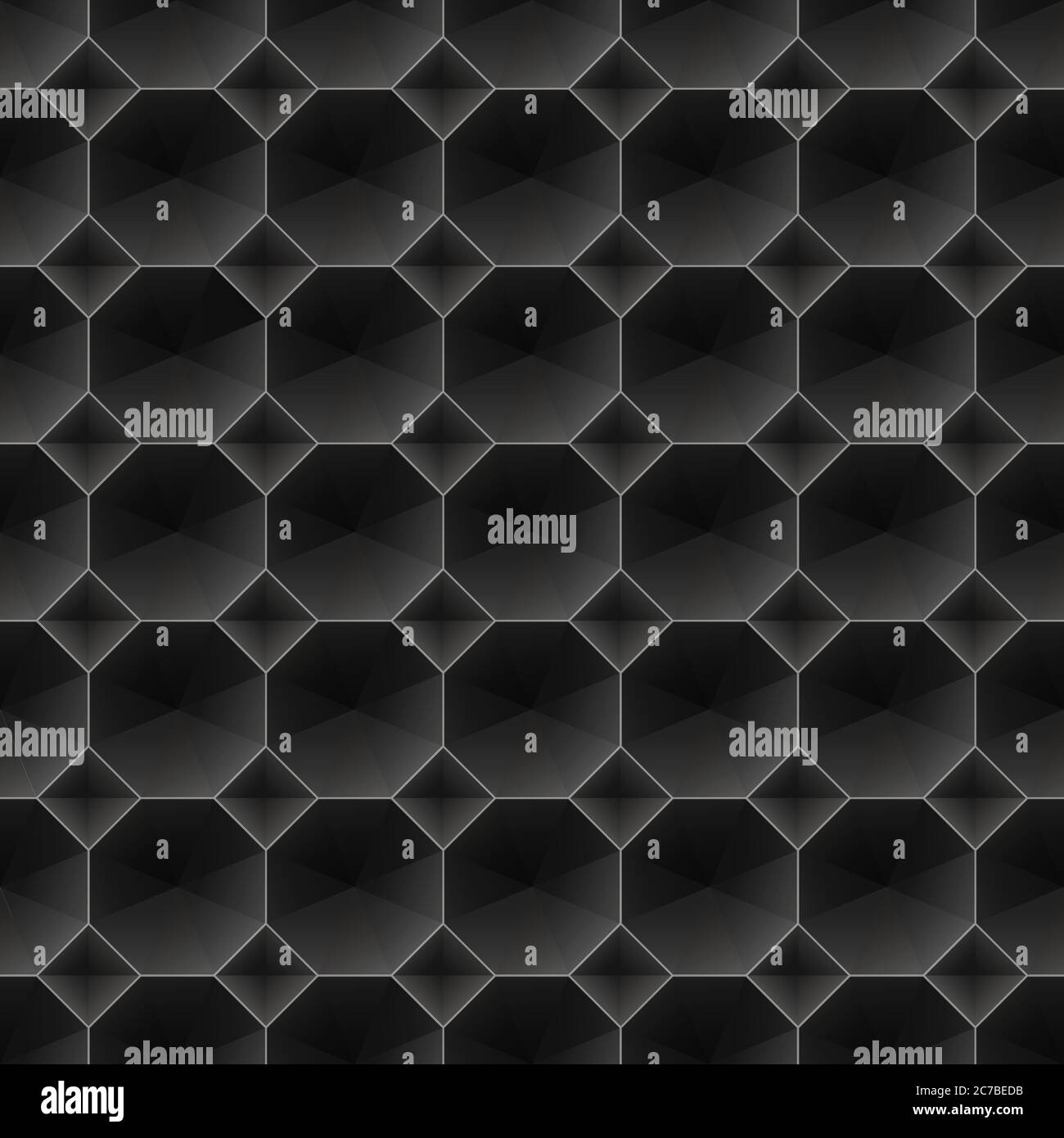 Seamless black vector hi-res stock photography and images - Alamy