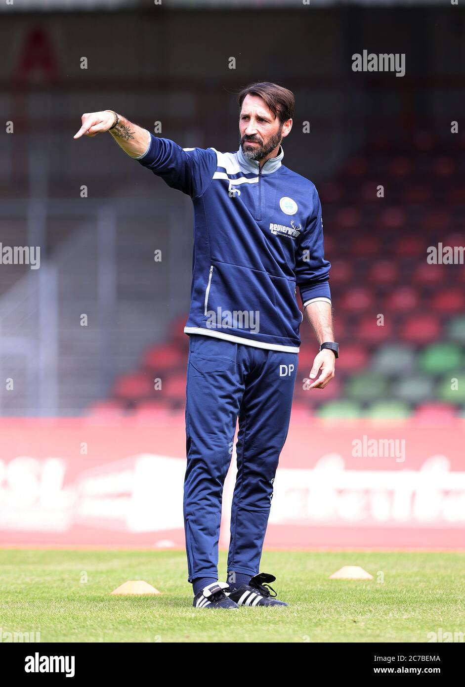 Oberhausen, Deutschland. 16th July, 2020. firo: 15.07.2020, football ...