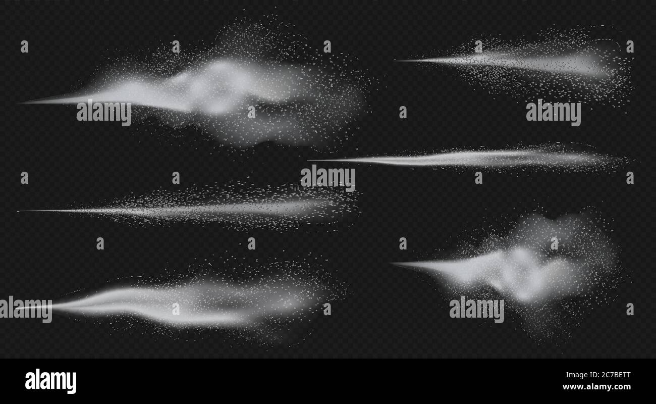 Realistic smoke on water Stock Vector Images - Alamy