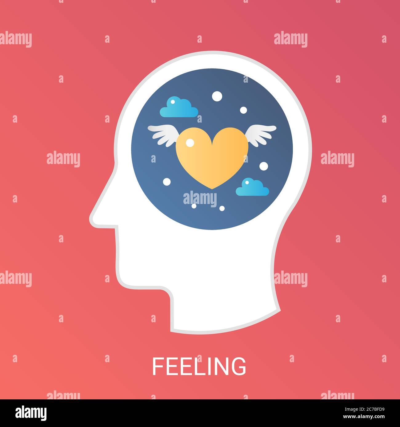 Emotions collage Stock Vector Images - Alamy
