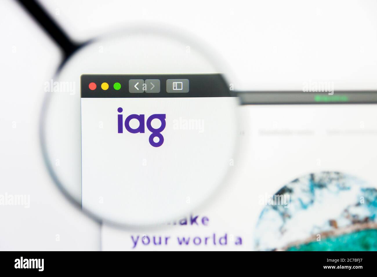 Los Angeles, California, USA - 25 March 2019: Illustrative Editorial of ...