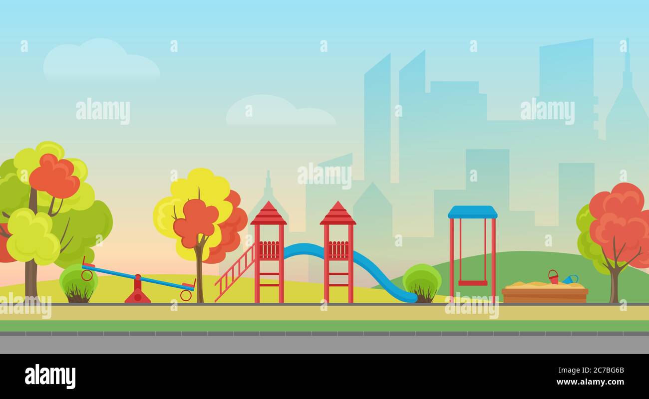 Playground Vector Wallpaper