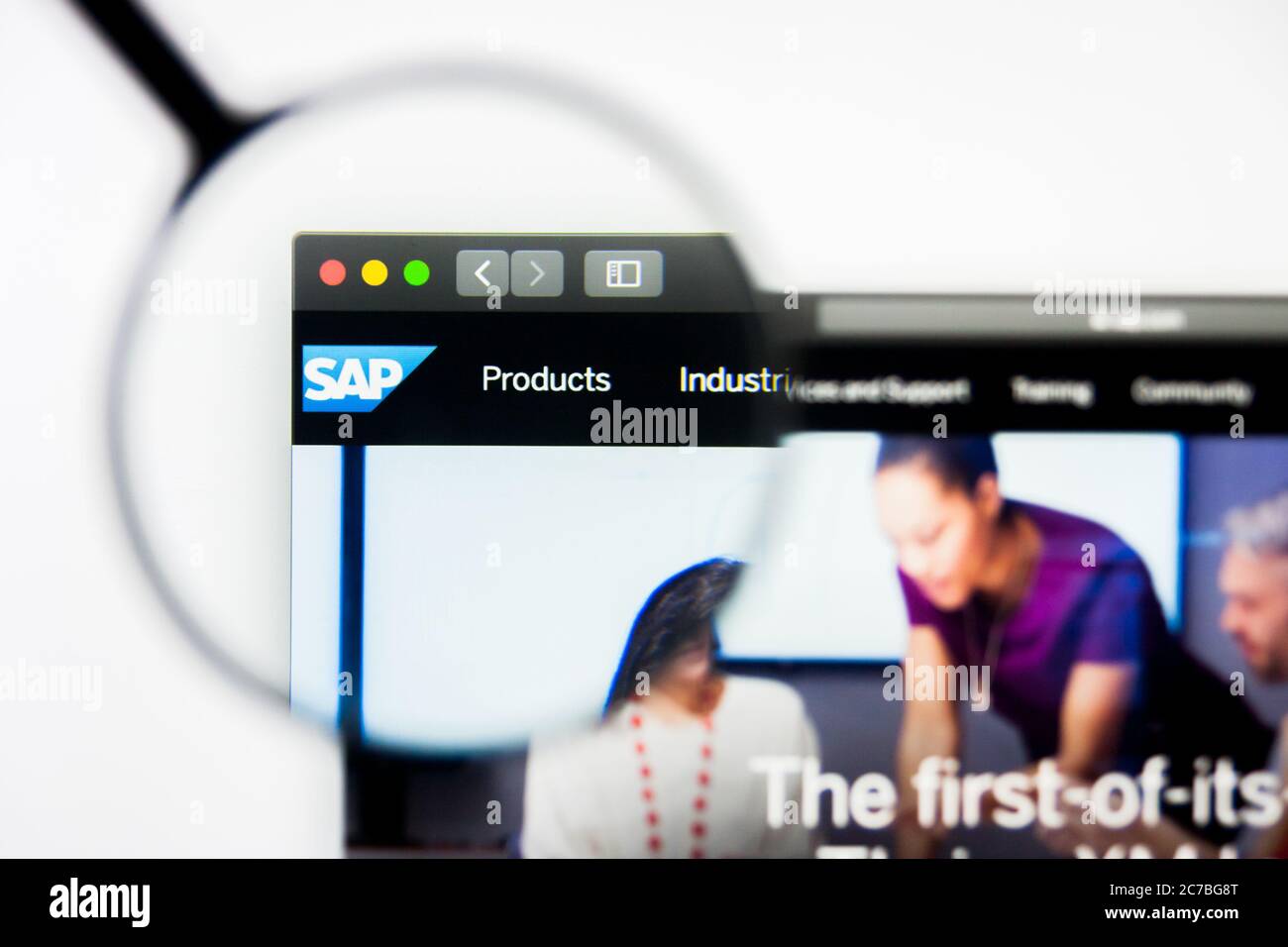 Los Angeles, California, USA - 8 April 2019: Illustrative Editorial of ...