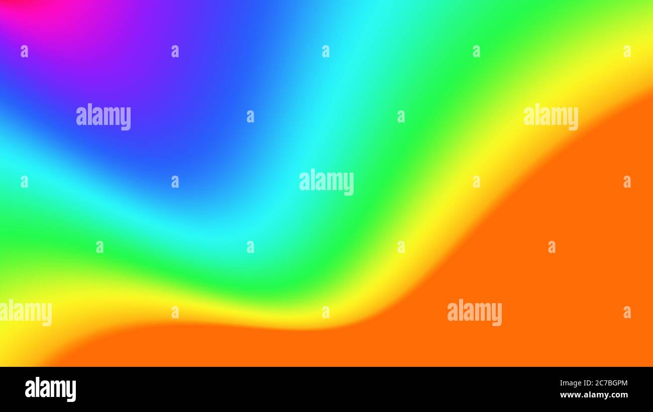 waves of color with light Stock Photo - Alamy