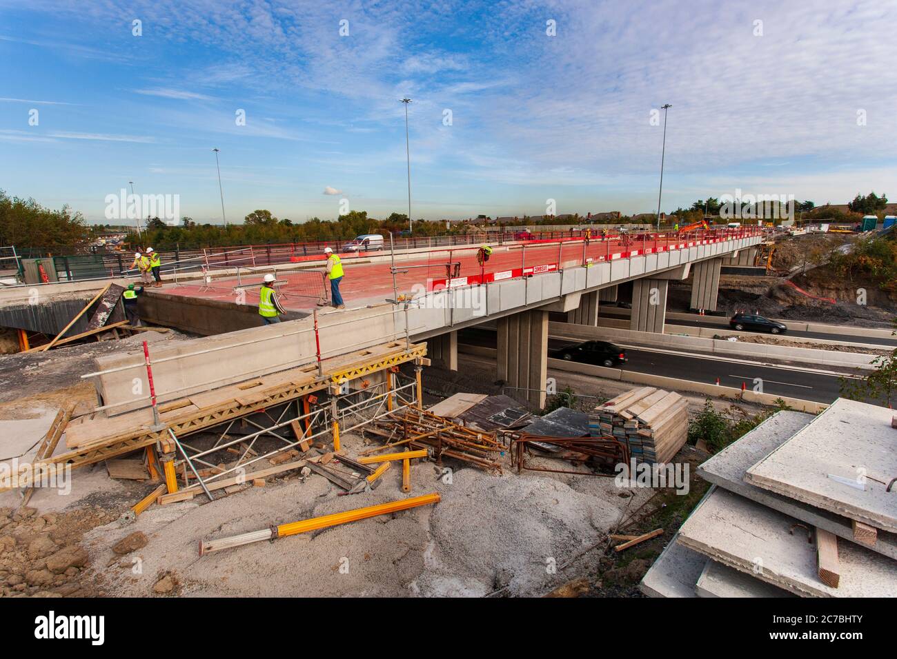 Motorway construction machinery uk hi-res stock photography and images ...