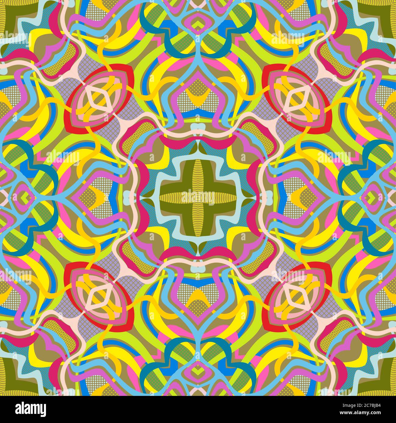 Vector abstract seamless pattern Stock Vector Image & Art - Alamy