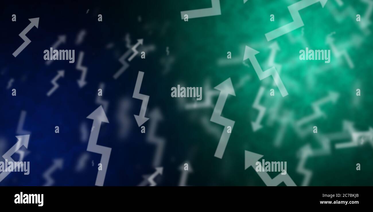 Flying arrows abstract background hi-res stock photography and images ...