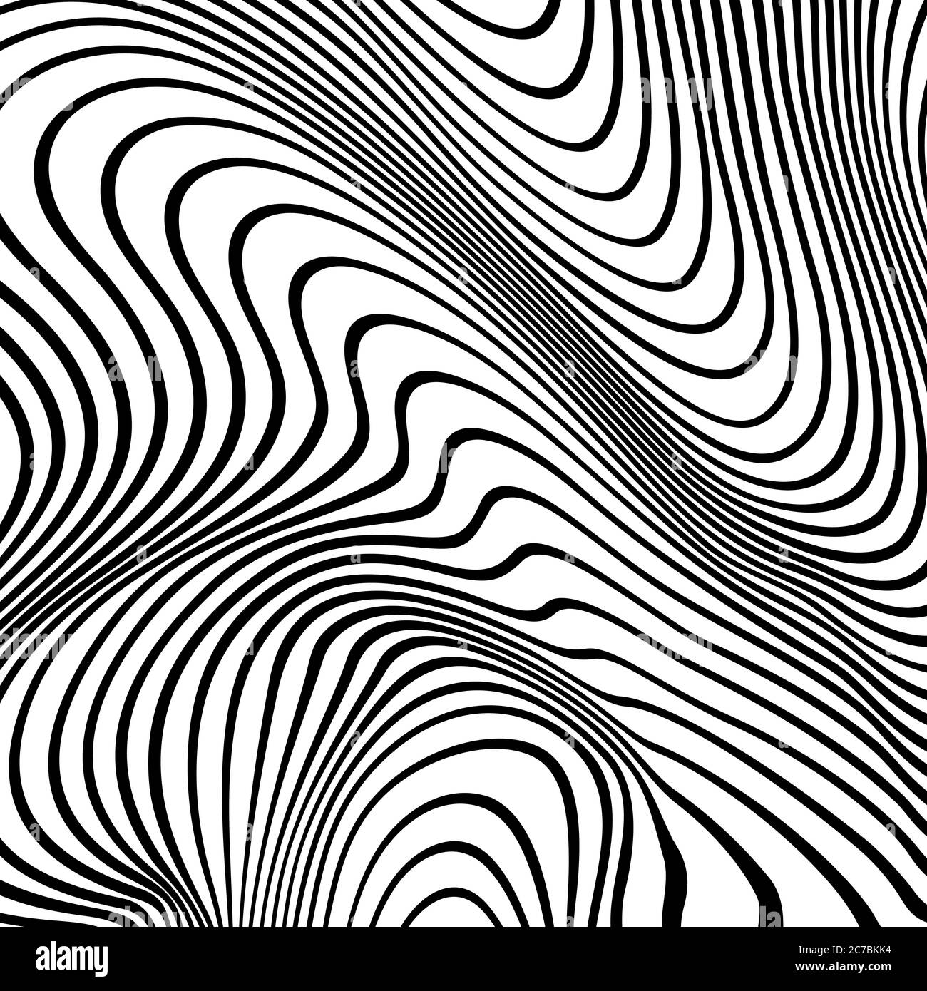 Vector abstract lines pattern. Waves background Stock Vector Image ...