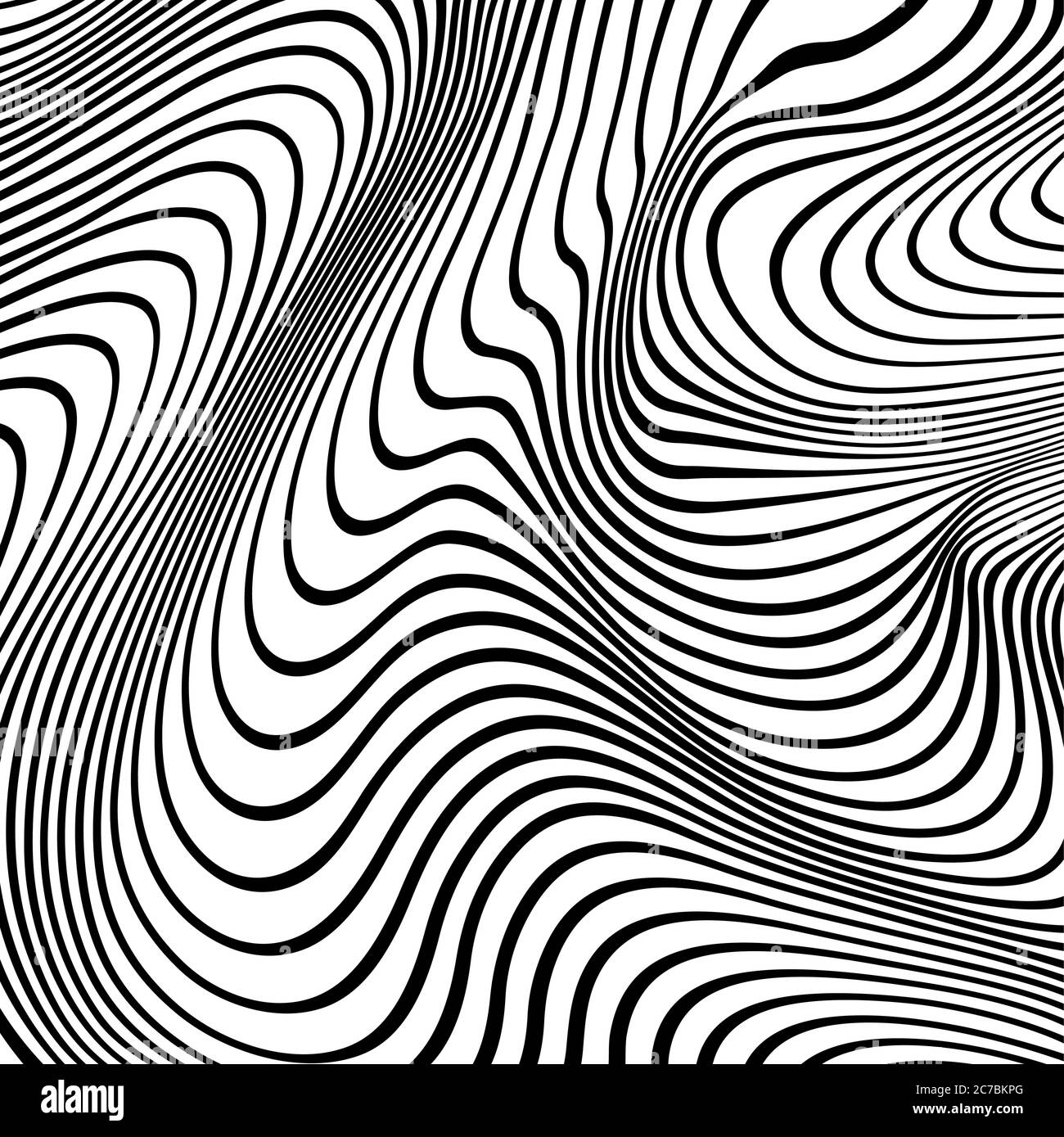 Vector abstract lines pattern. Waves background Stock Vector Image ...