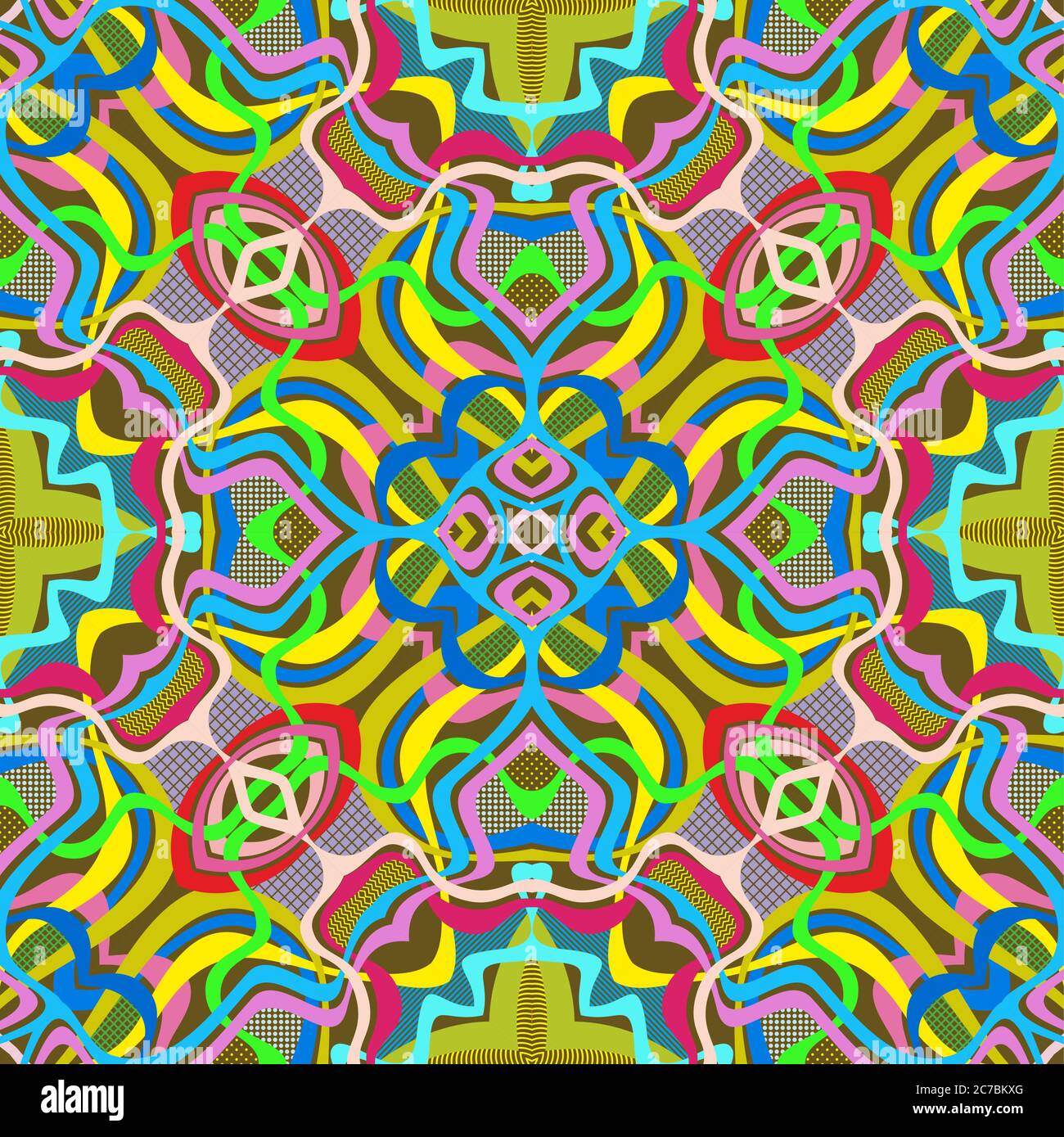 Vector abstract seamless pattern Stock Vector Image & Art - Alamy