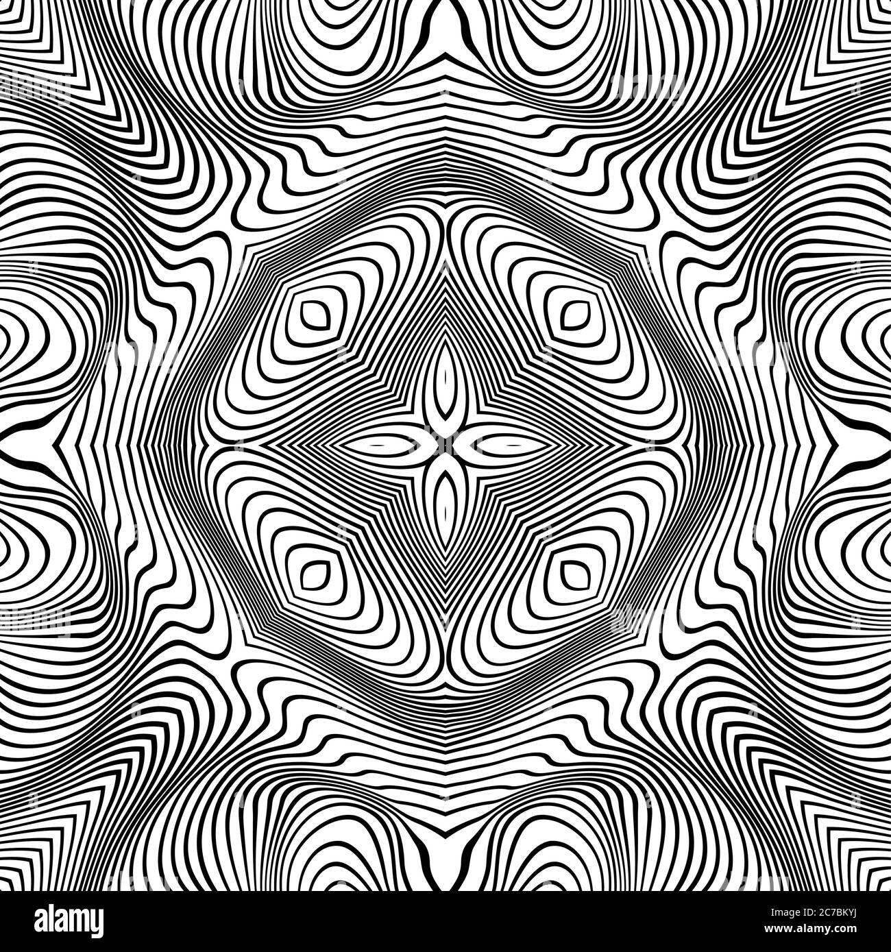 Vector abstract lines pattern. Waves background Stock Vector Image ...