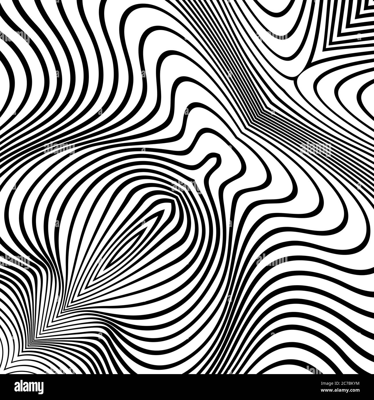 Vector abstract lines pattern. Waves background Stock Vector Image ...