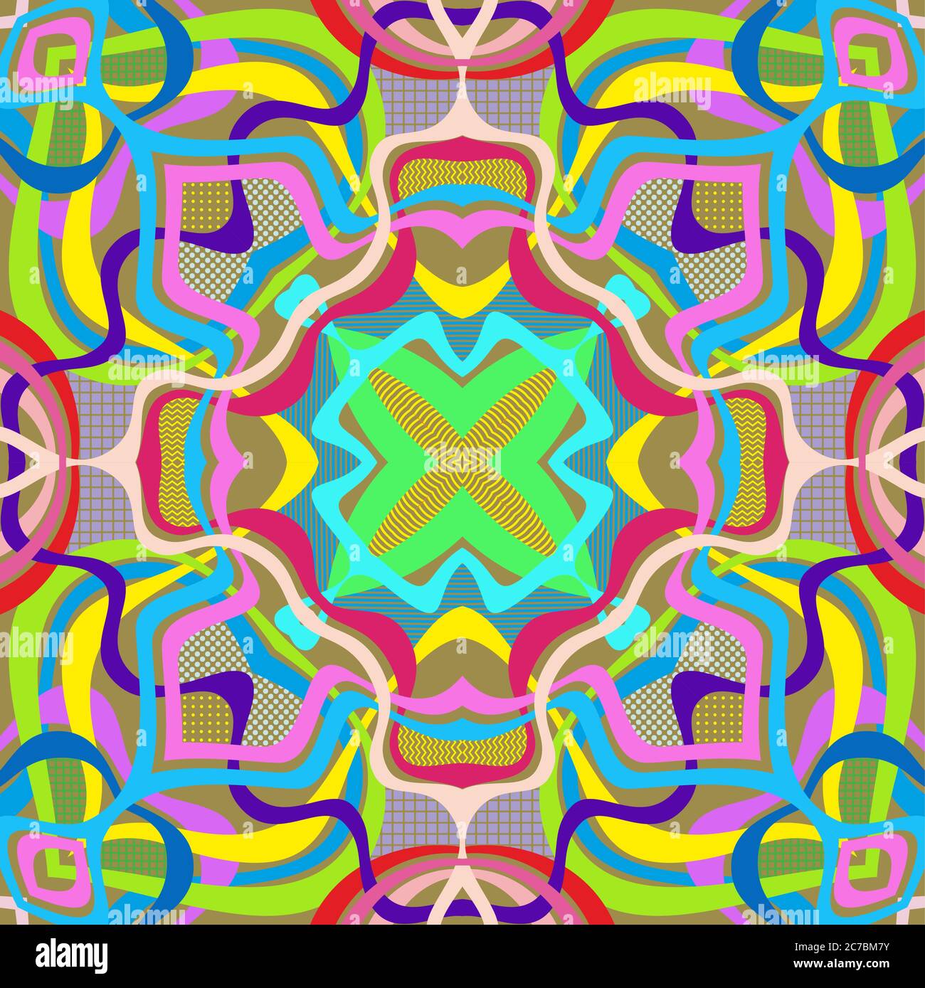 Vector abstract seamless pattern Stock Vector Image & Art - Alamy