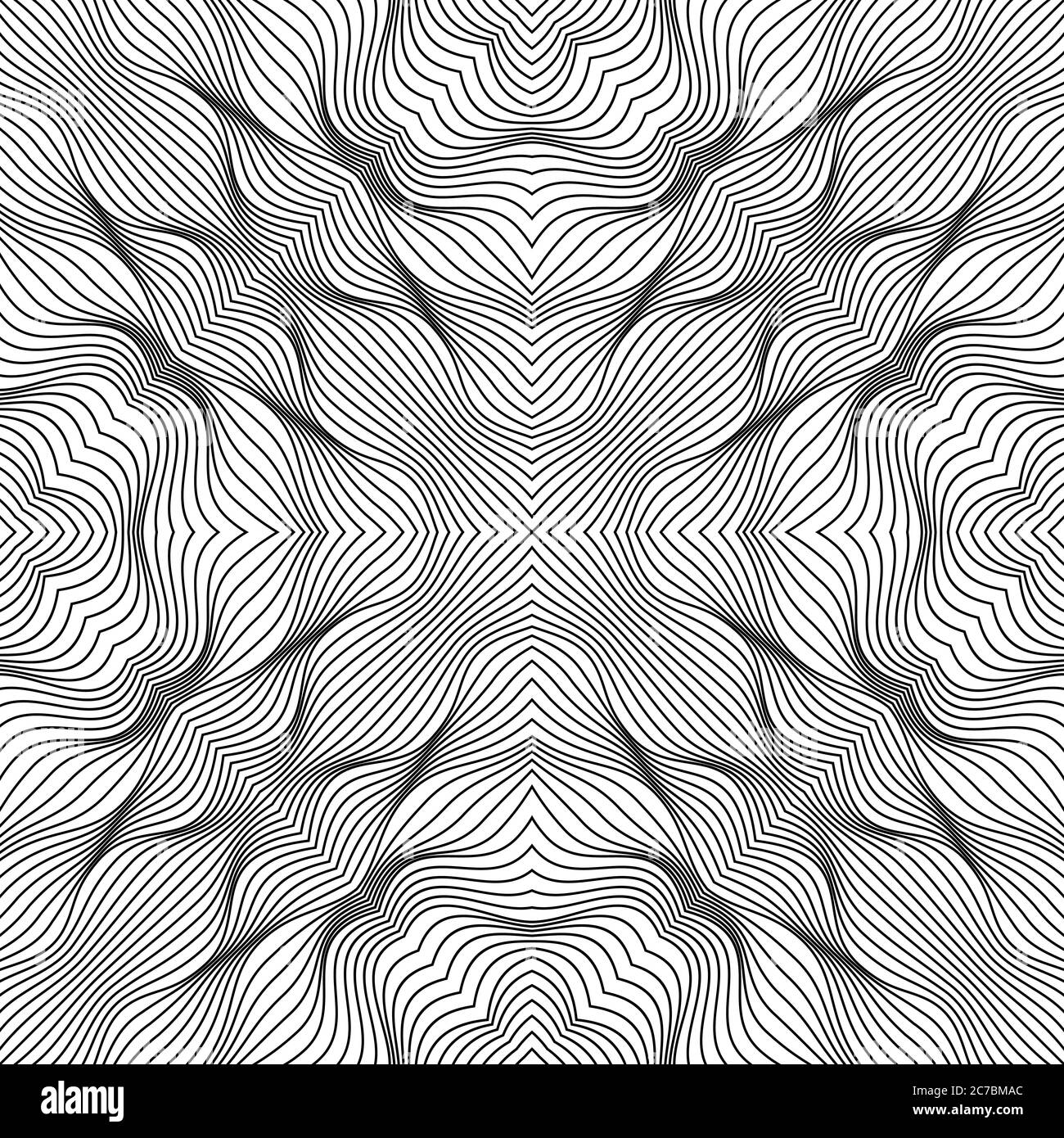 Vector abstract lines pattern. Waves background Stock Vector Image & Art - Alamy