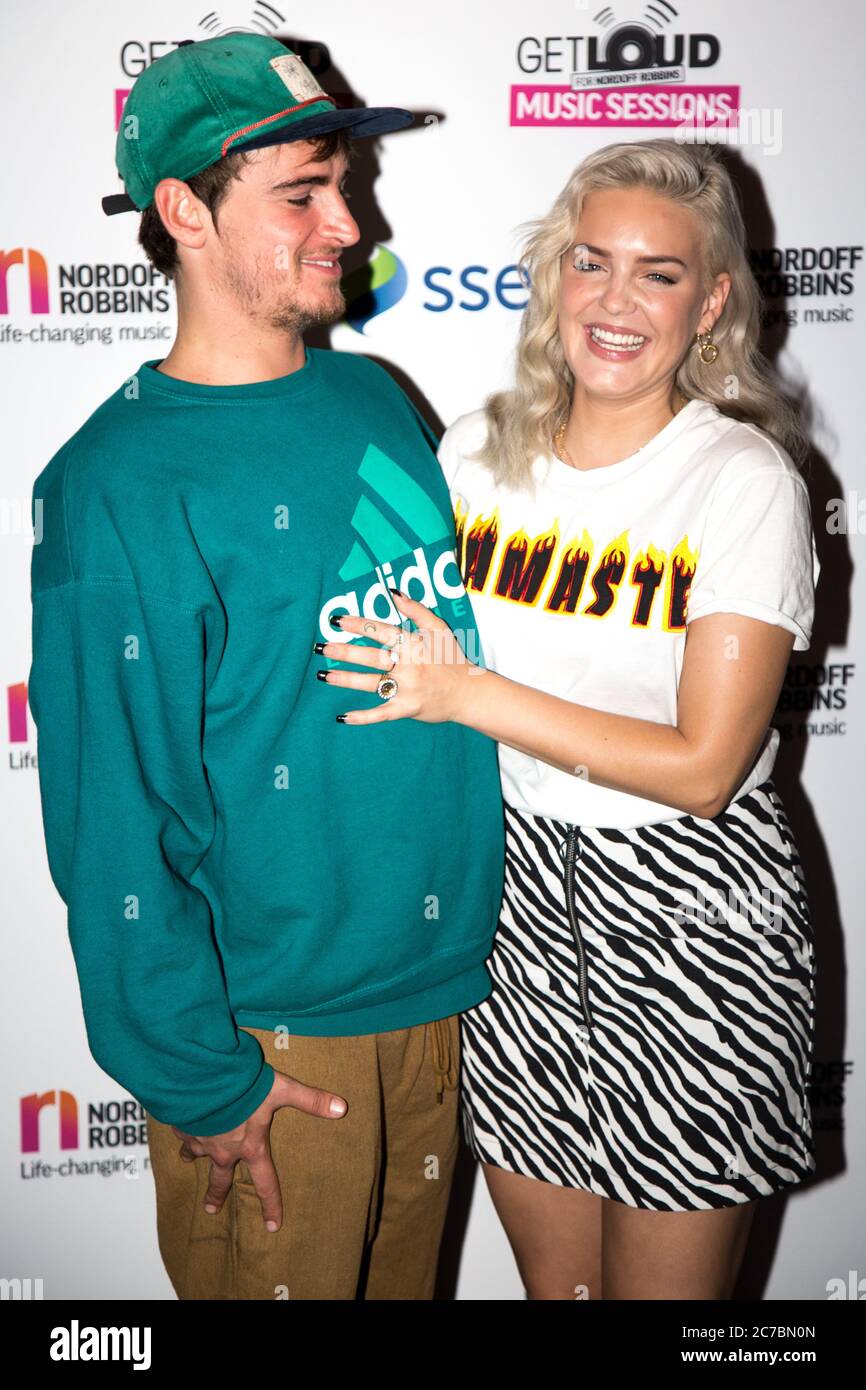 London, UK - September 13th, 2017: Anne-Marie & Will Heard at an ...