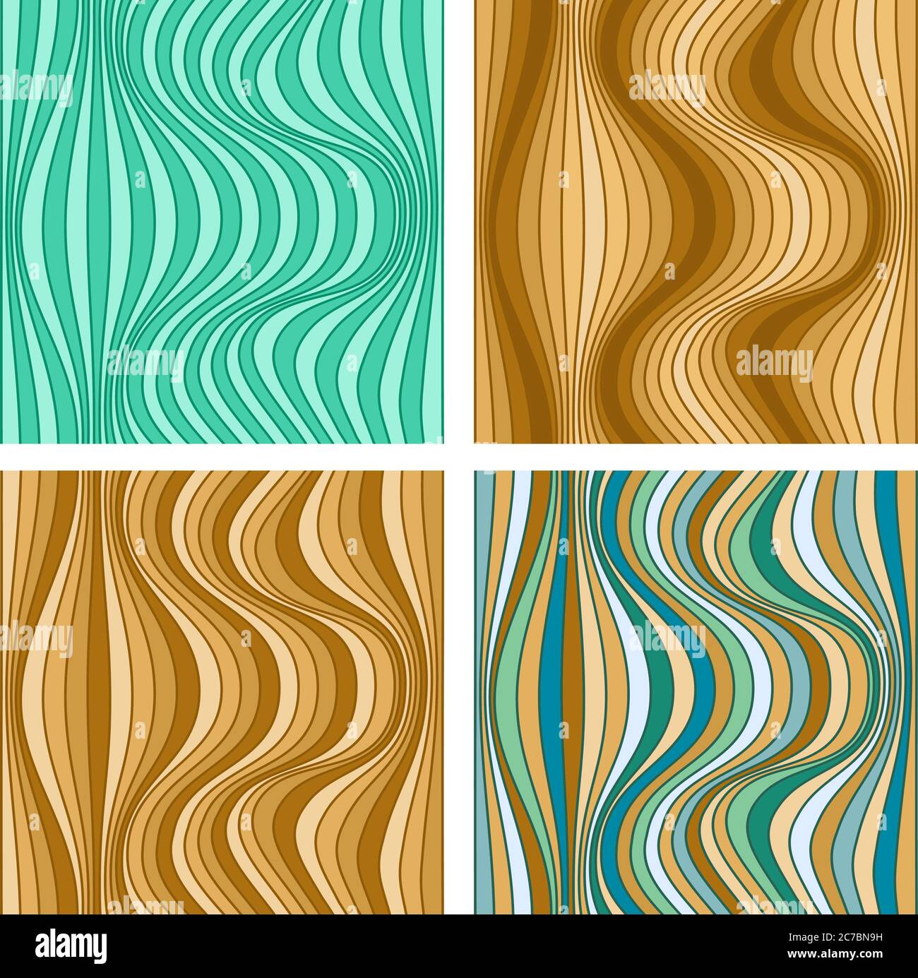Vector abstract line patterns set Stock Vector Image & Art - Alamy