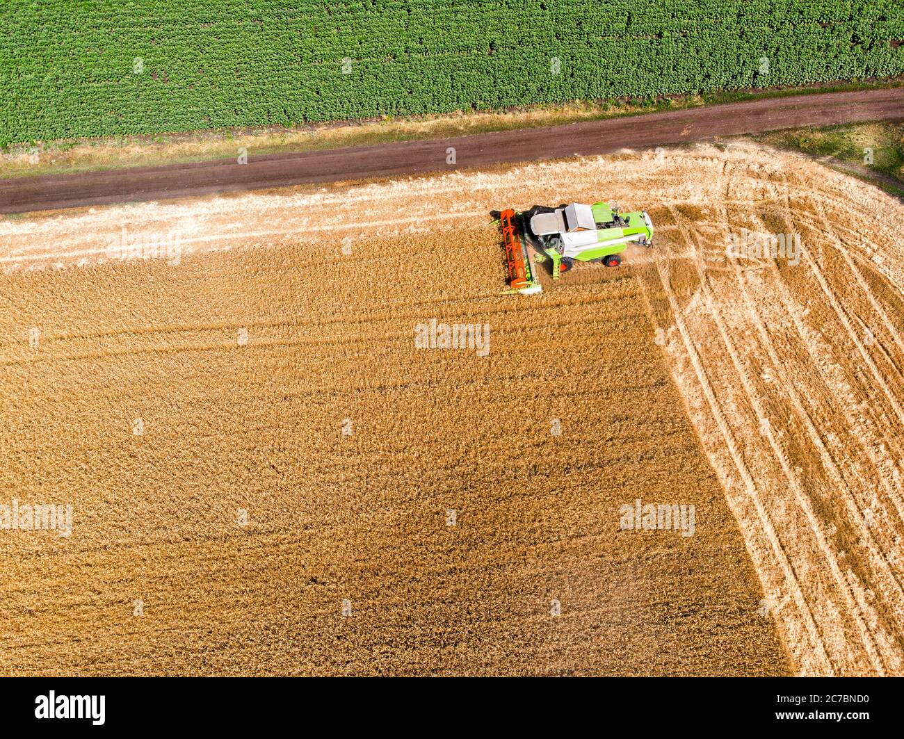 Corn farming usa aerial hi-res stock photography and images - Alamy