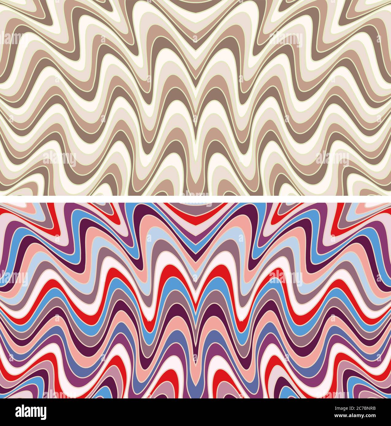 Vector abstract line stripes. Waves background set Stock Vector Image ...