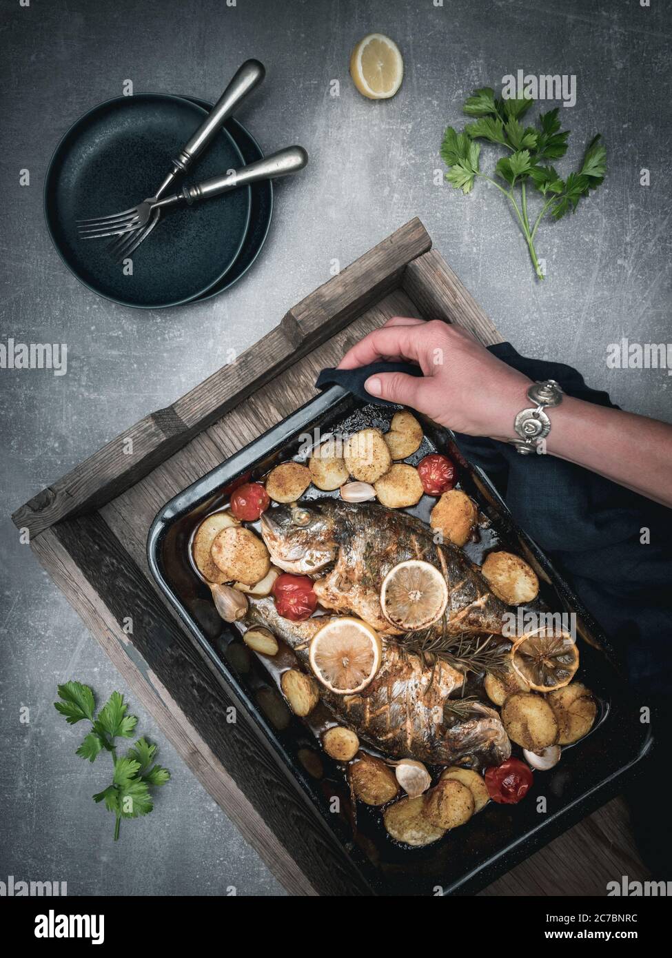 Woman With Fish Tail High Resolution Stock Photography and Images - Alamy