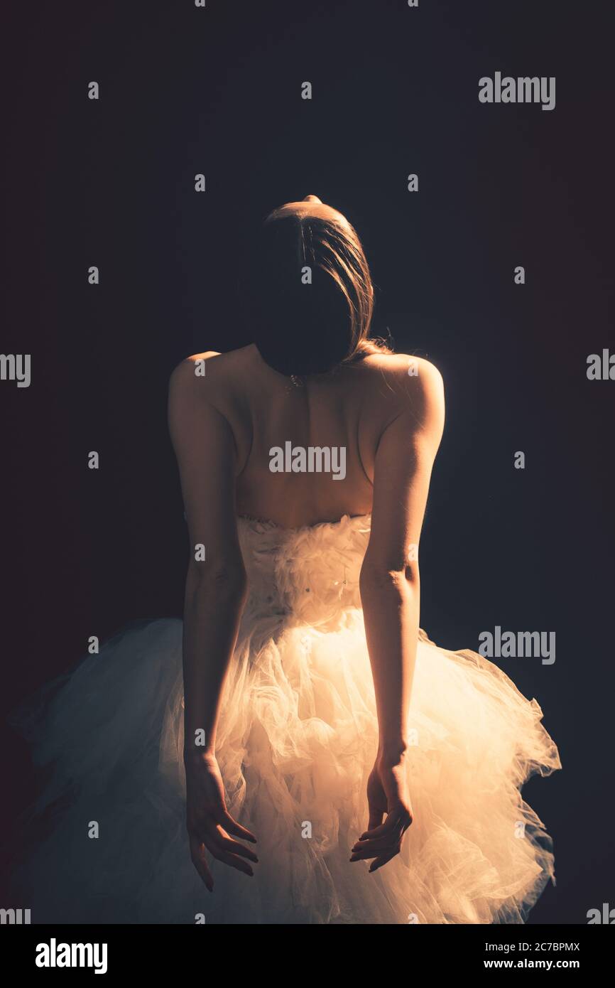 Back view of spine hi-res stock photography and images - Alamy