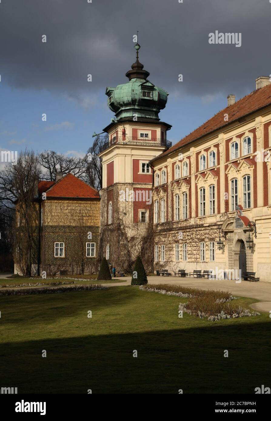 Castle of Lubomirski in Lancut. Poland Stock Photo - Alamy