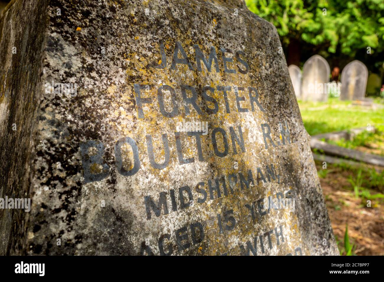 Horsham UK: Denne Road Cemetery, James Forster Boulton, died aged 15 in ...