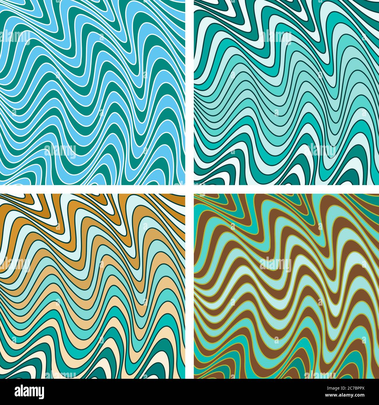 Dynamic retro patterns Cut Out Stock Images & Pictures - Alamy