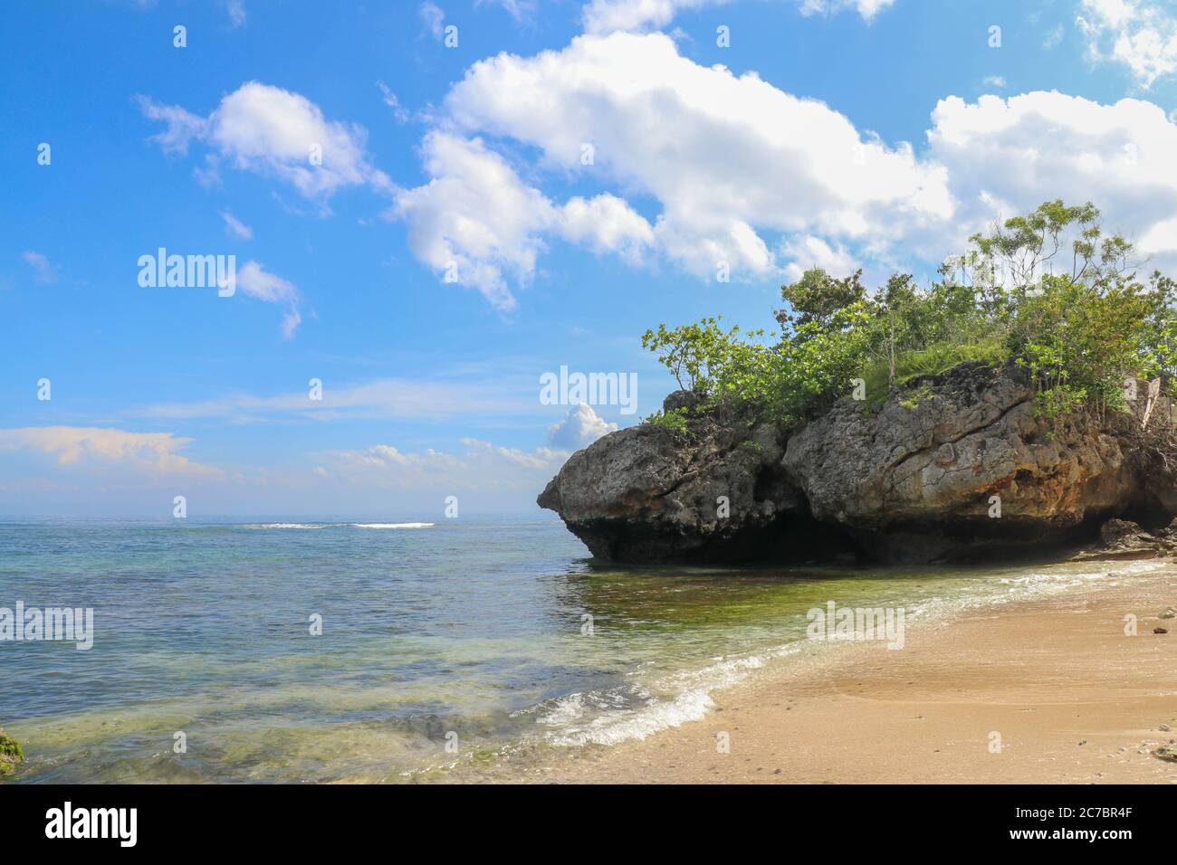 Padang Padang Beach in Bali Indonesia - nature vacation background ...