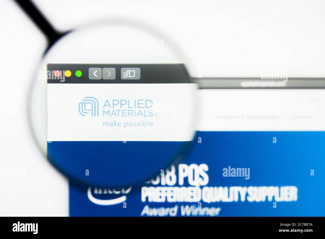 Los Angeles, California, USA - 8 April 2019: Illustrative Editorial of ...