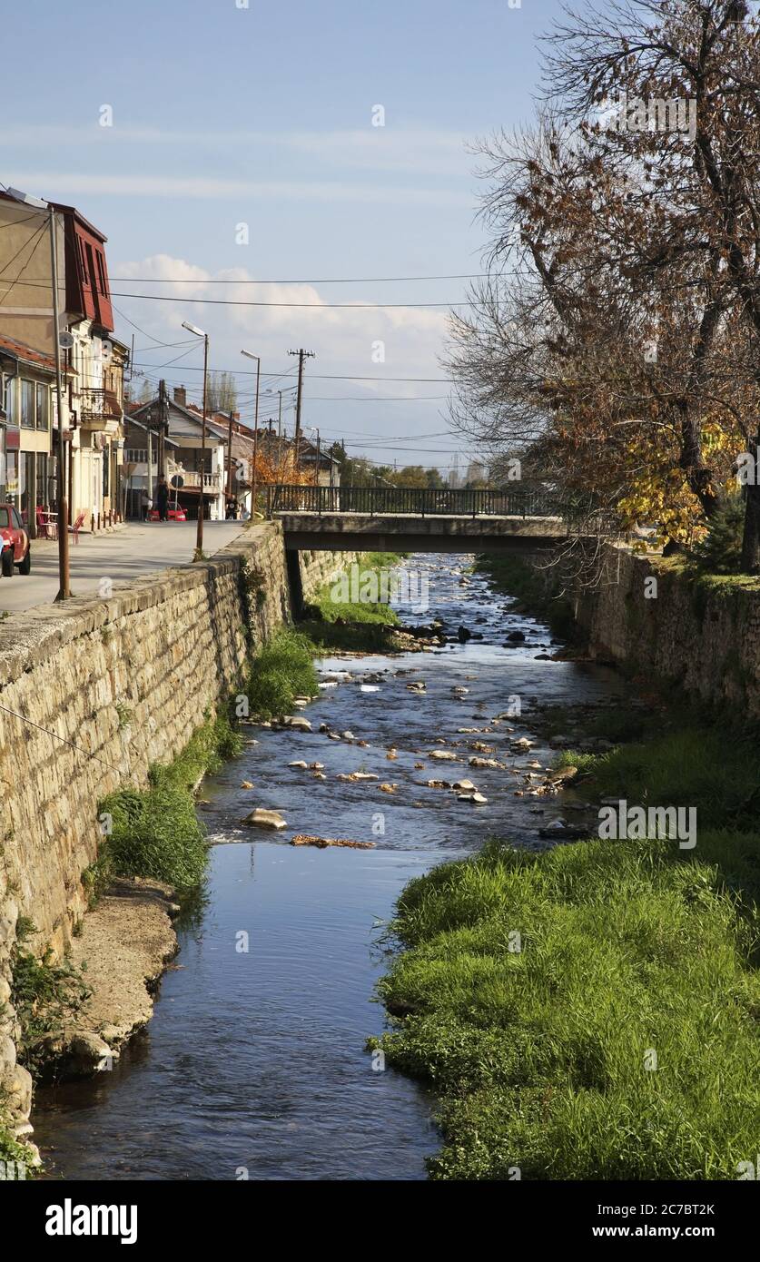 Dragor river in Bitola. Macedonia Stock Photo - Alamy