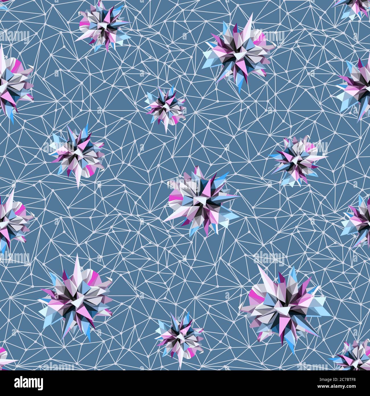 Abstract geometric triangle seamless pattern Stock Vector Image & Art ...