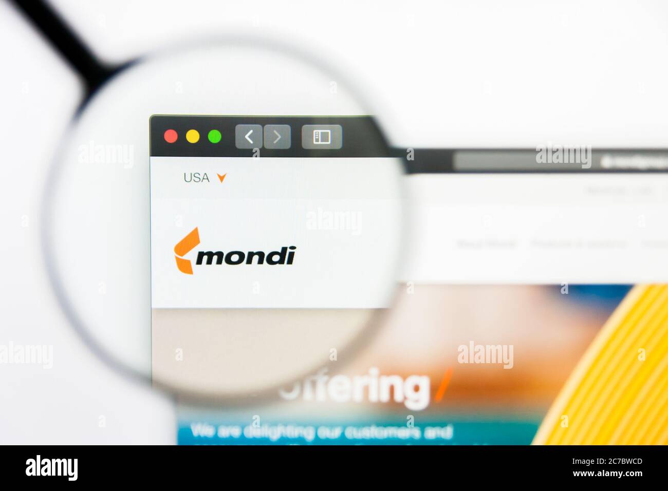 Mondi logo hi-res stock photography and images - Alamy
