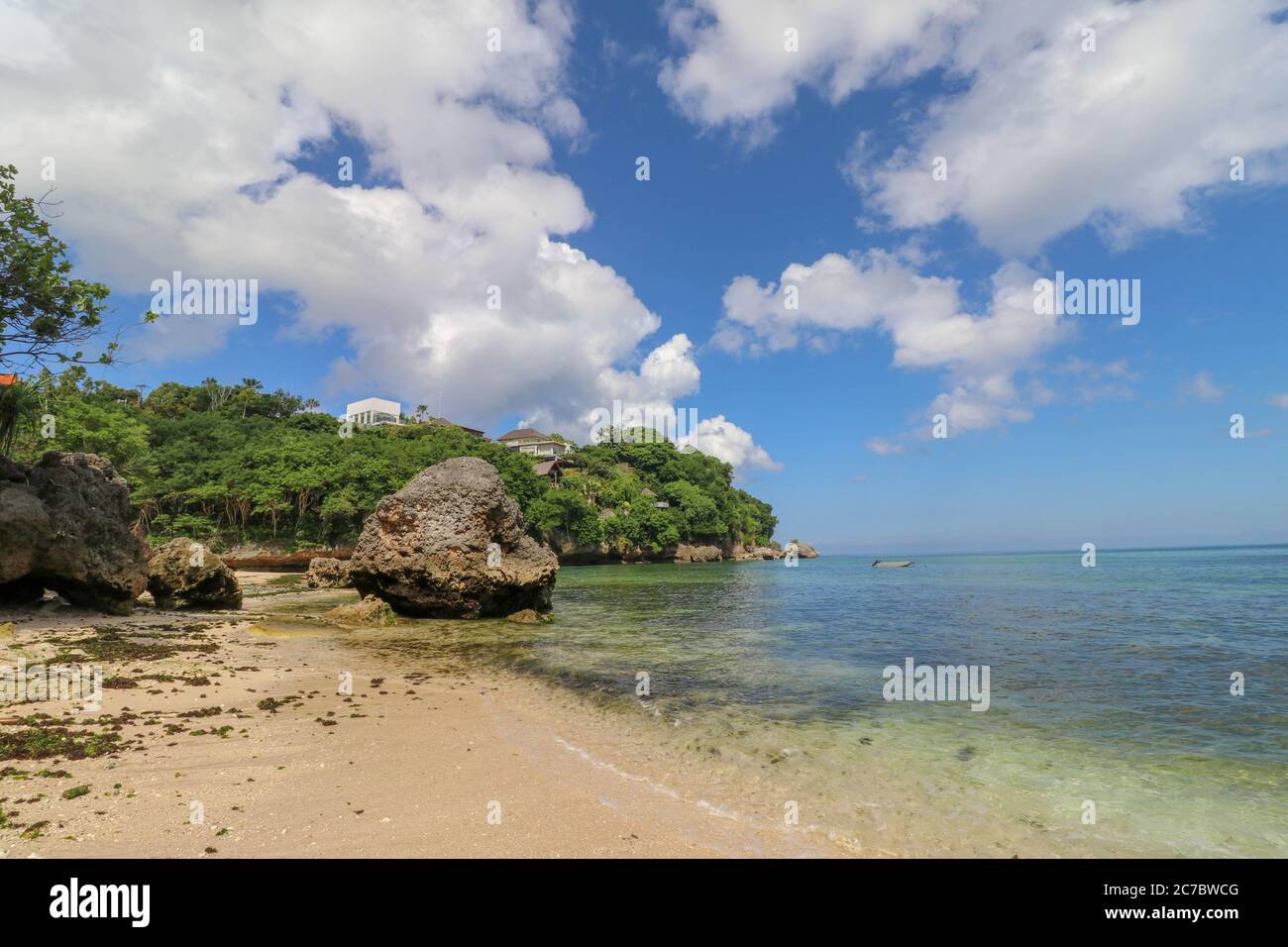 Padang Padang Beach in Bali Indonesia - nature vacation background ...