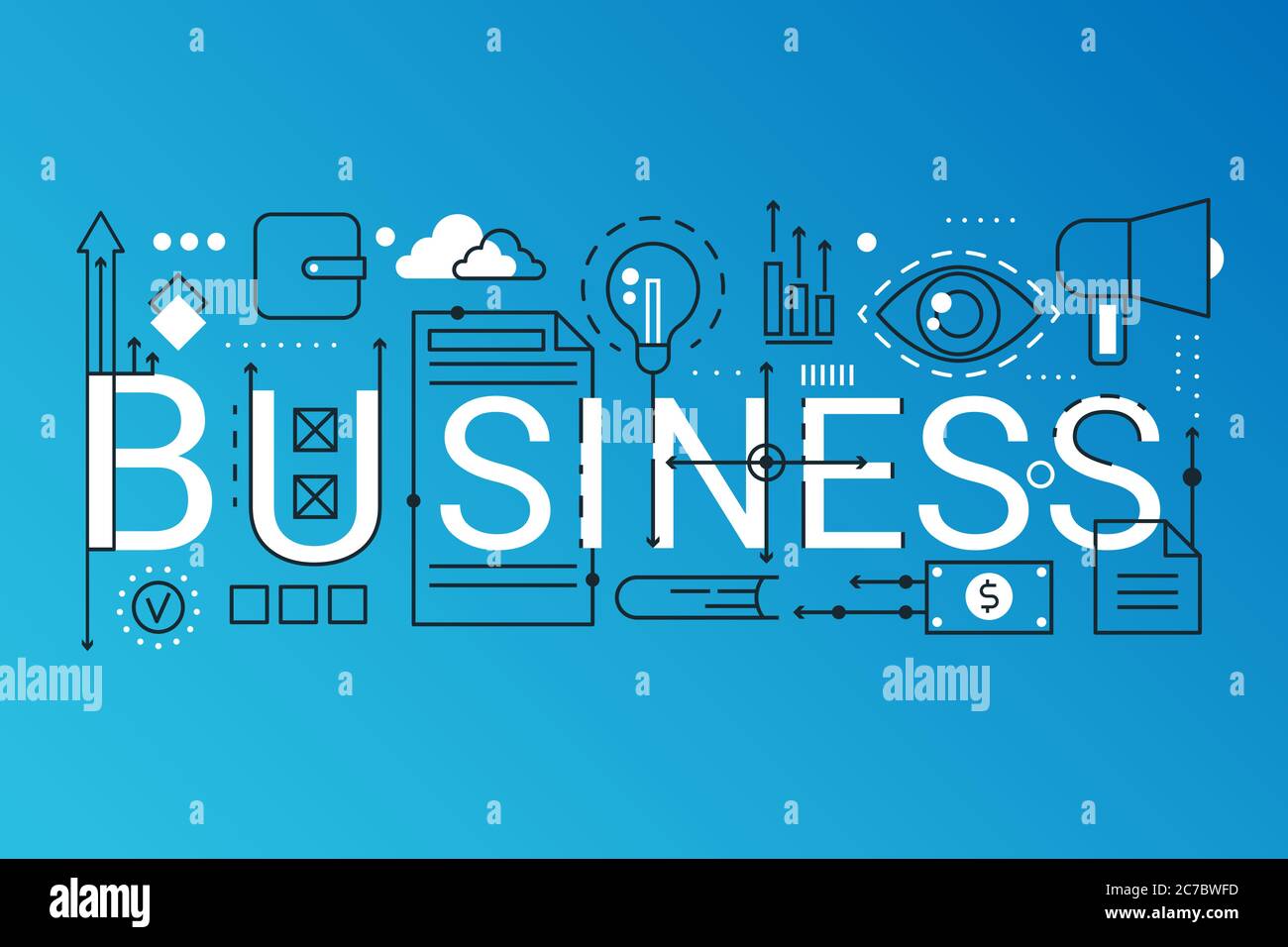 Line drawing lettering on Stock Vector Images - Alamy