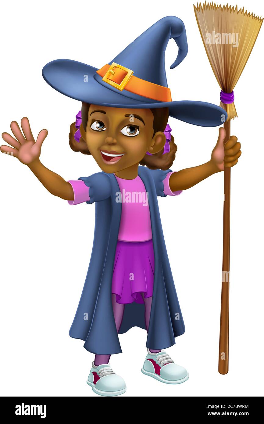 Witches playing Stock Vector Images - Alamy