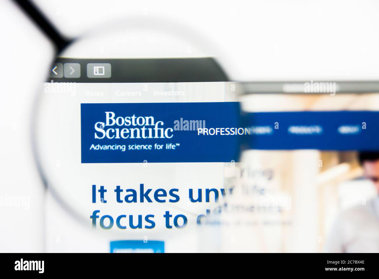 Boston scientific logo sign hi-res stock photography and images - Alamy