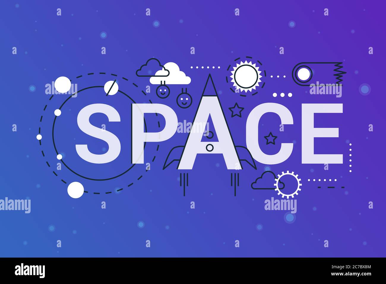 Huge planetarium Stock Vector Images - Alamy