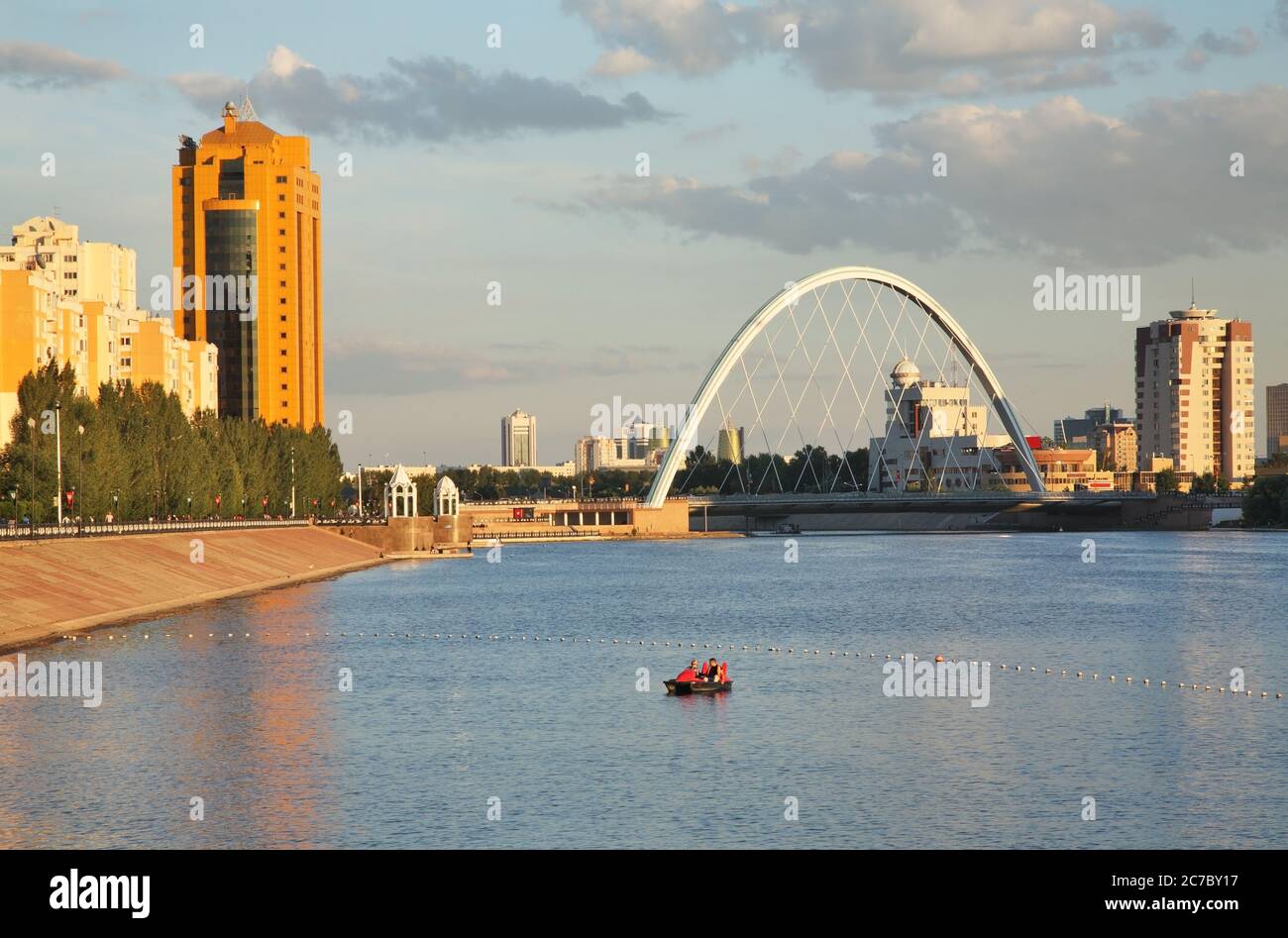 Astana bridge ishim hi-res stock photography and images - Alamy