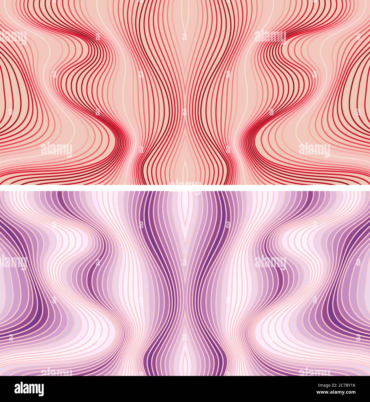 Vector abstract color lines patterns set Stock Vector Image & Art - Alamy