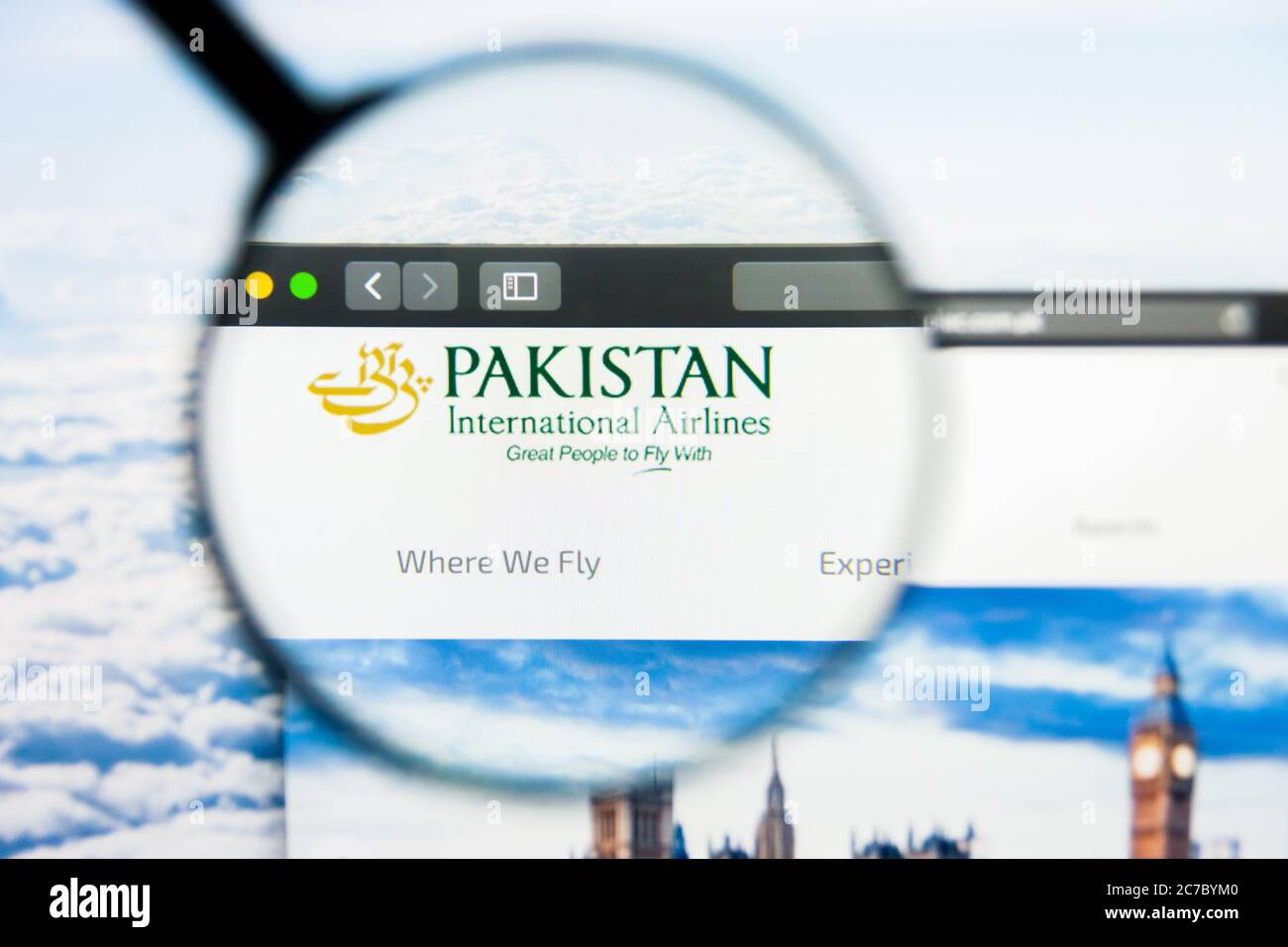 Pakistan international airlines logo hi-res stock photography and ...